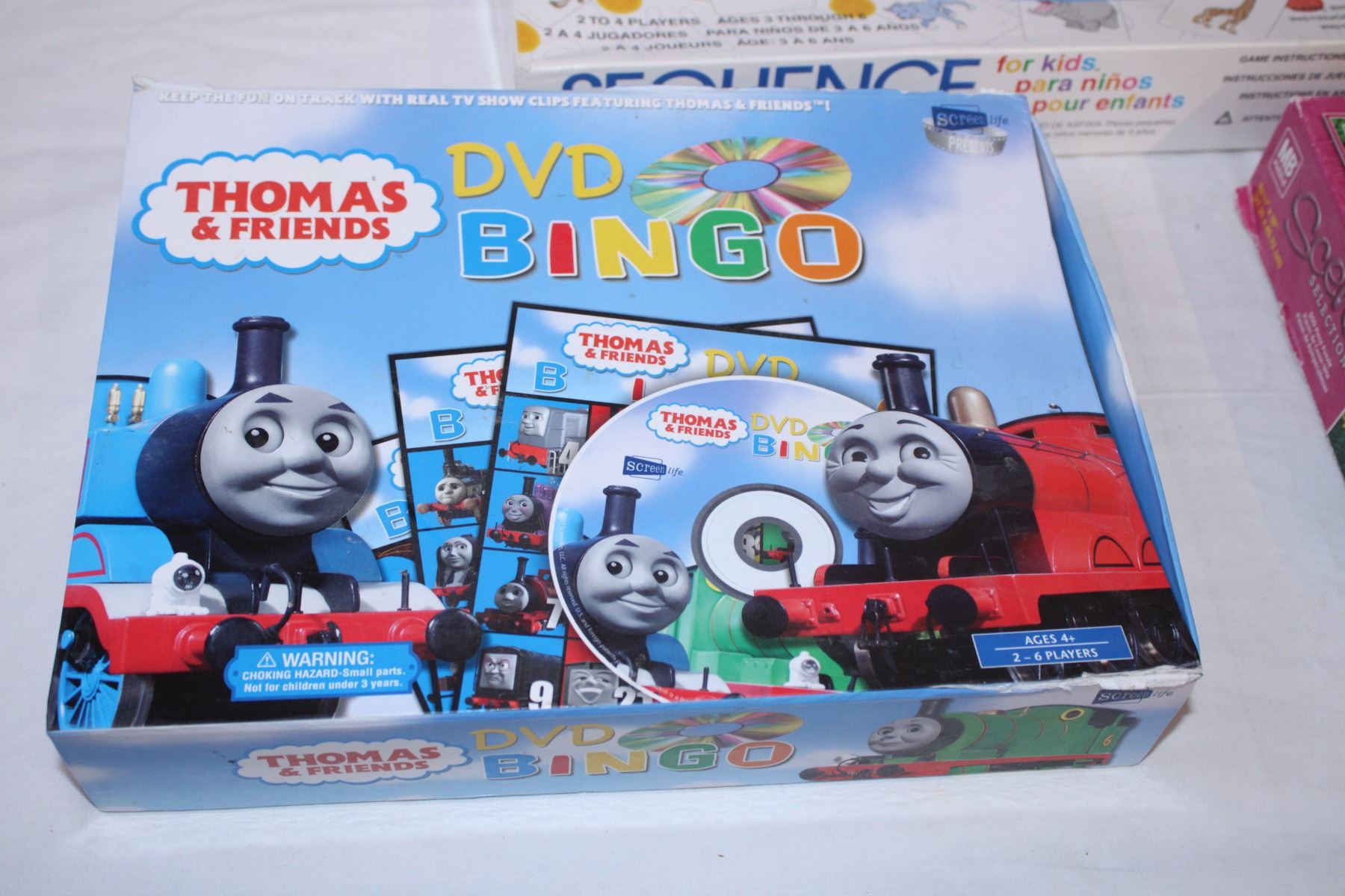 Thomas Friends DVD Bingo Sequence For Kids puzzle Thomas Friends DVD Bingo Sequence For Kids puzzle