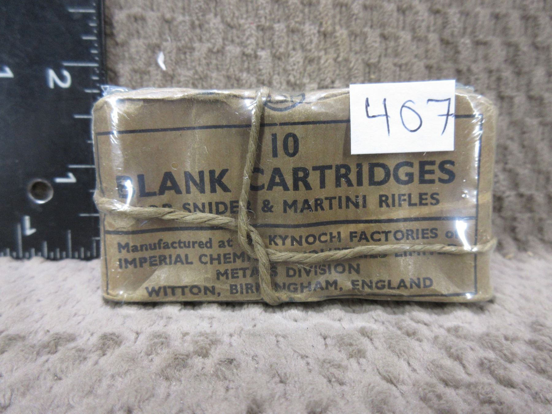 Collector Ammo - 577 Snider - 10 Blank Cartridges