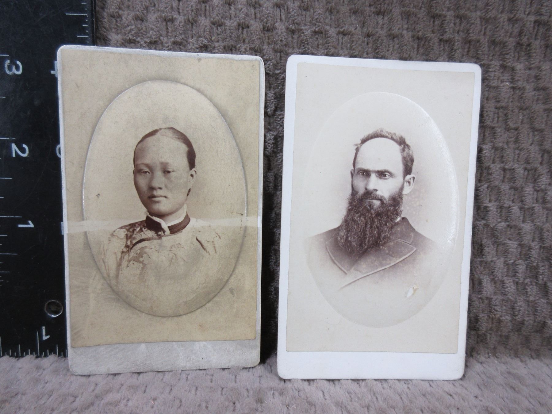 2 Vintage Photographs - From the Studio of C.E.Perry