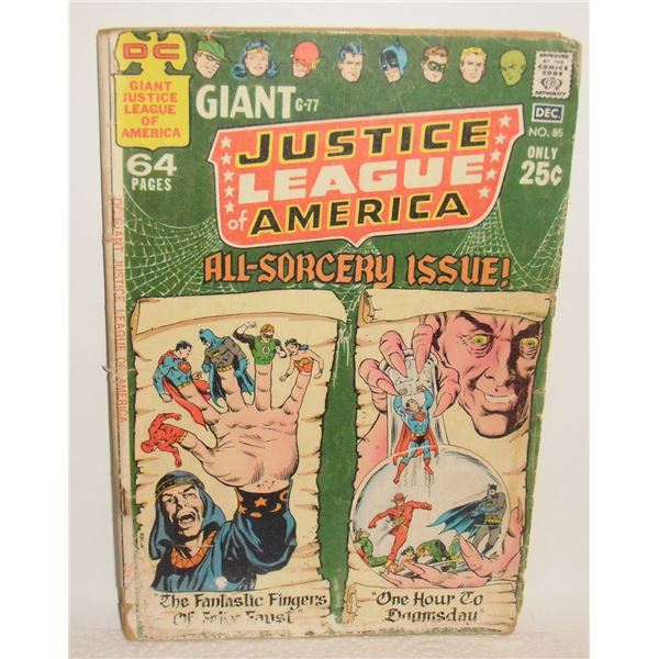 Giant Justice League Comic book for you #86 Dec 1970 84 pages - bande ...