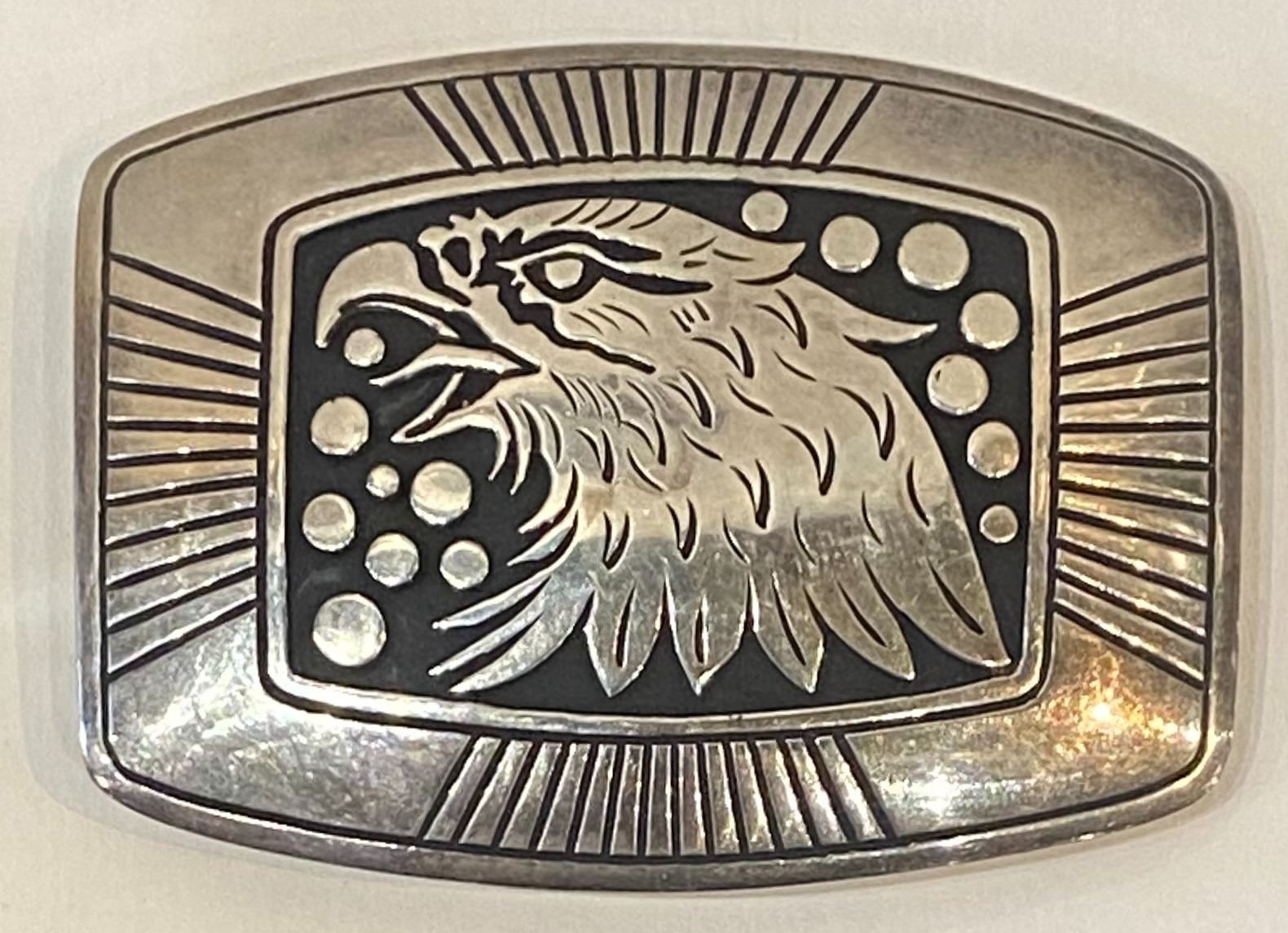 Tommy Singer Navajo Belt Buckle