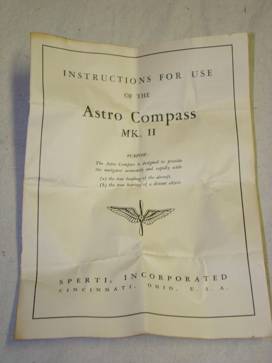 WW2-Era Astro Compass Mk. II