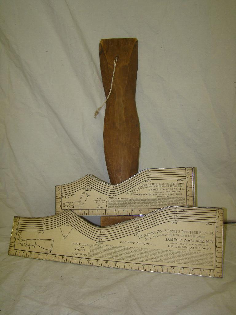 Civil War Era Wooden Leg Splint