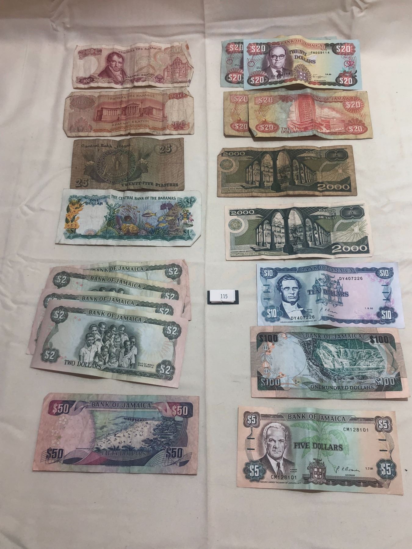 Assorted Paper Money