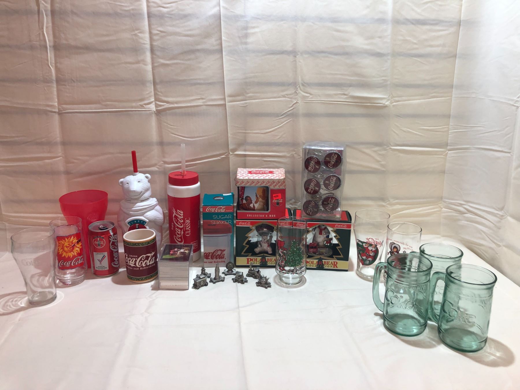 Assorted Coca-Cola Collector Items