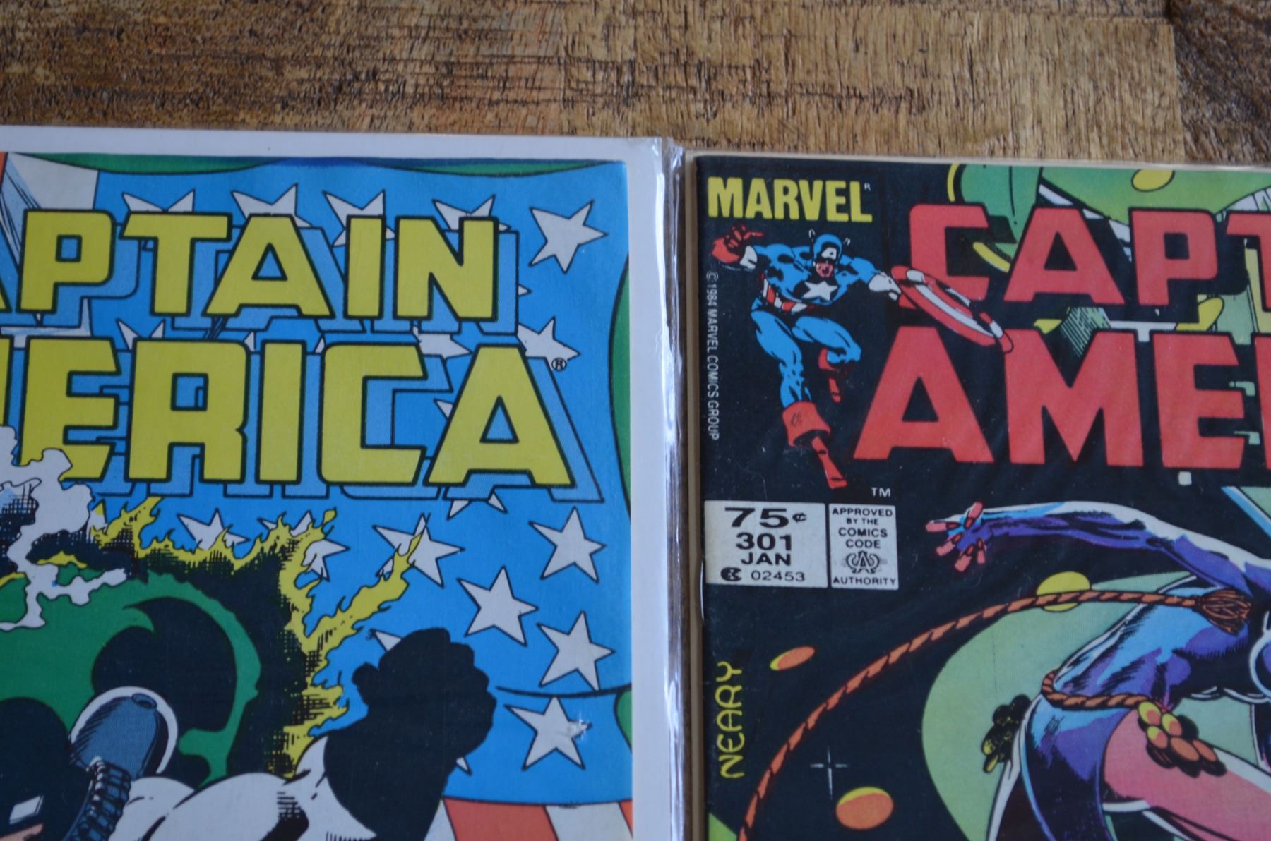 Captain America 301 312 Canadian Newsstand