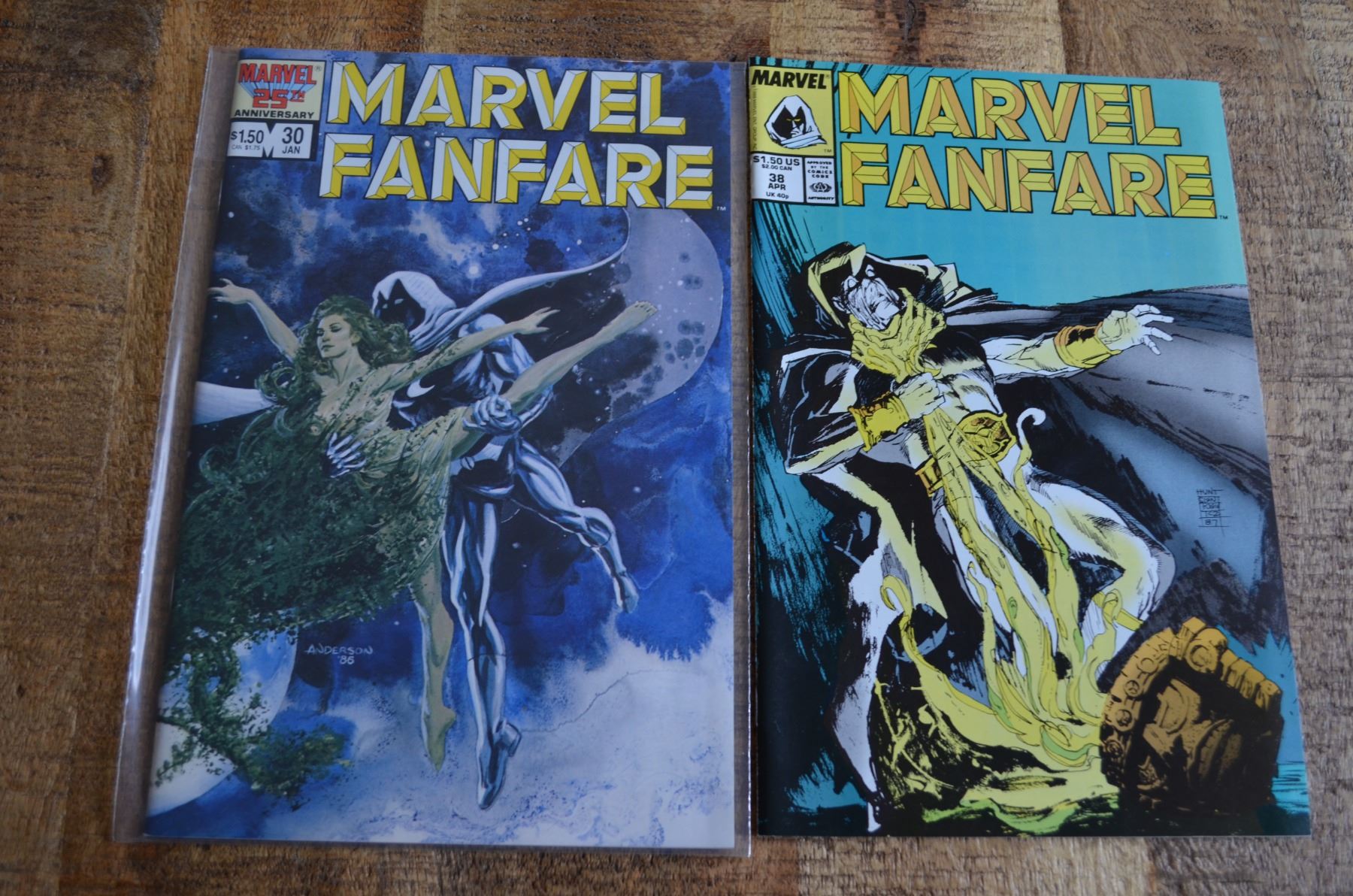 Marvel Fanfare 30 38 Moon Knight Appearances