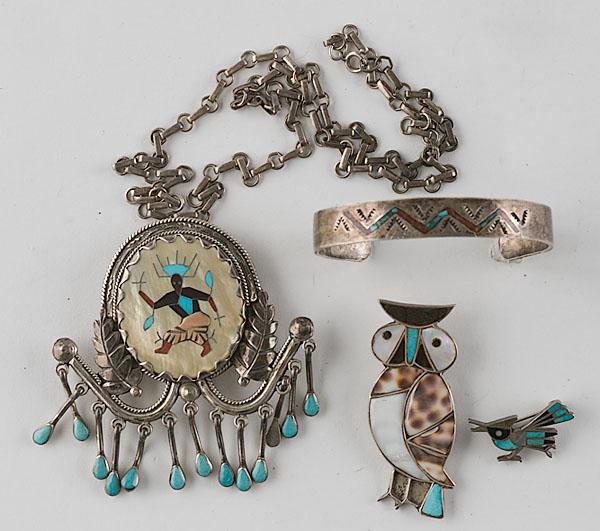 Zuni Inlay Jewelry,