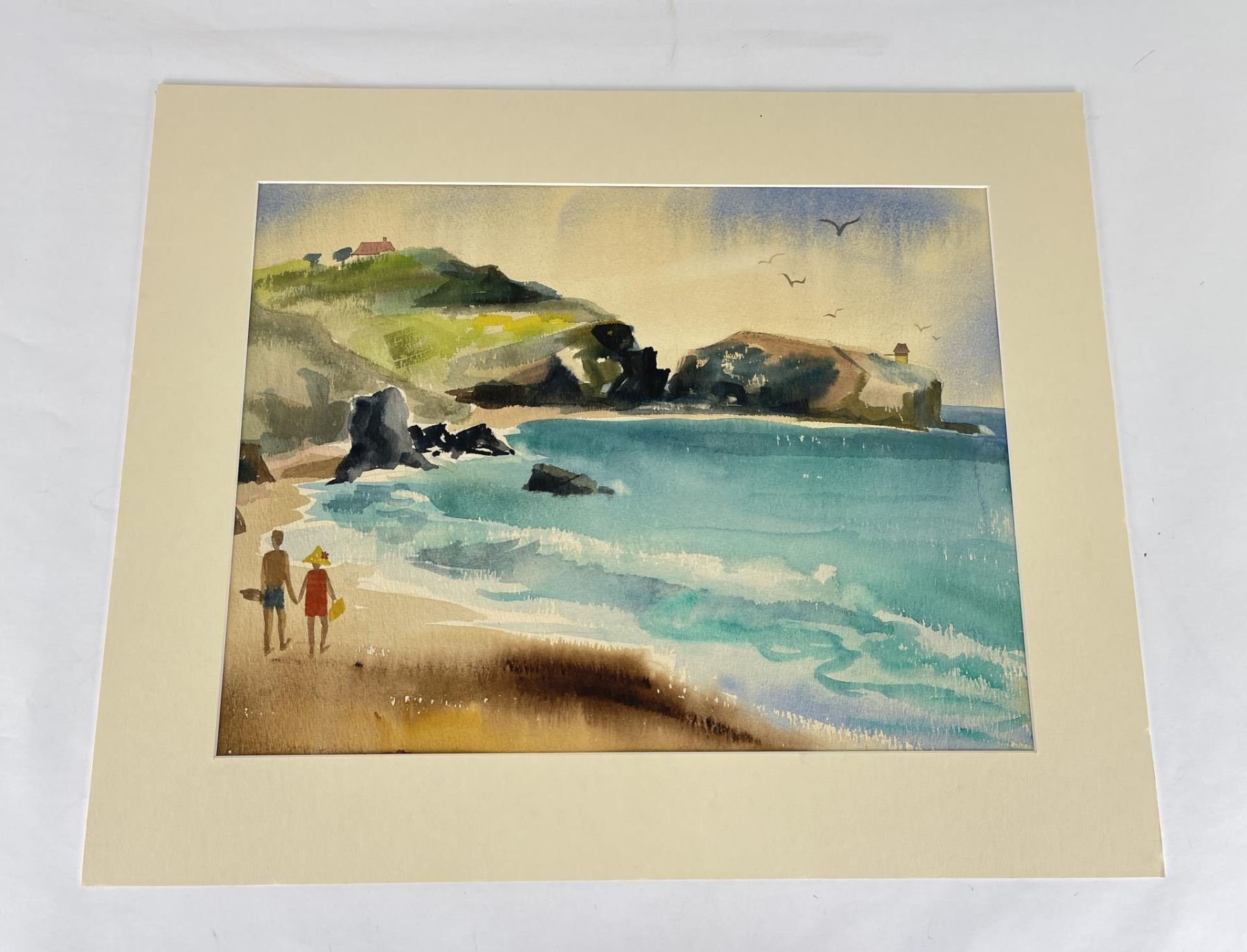 George Whitaker Watercolor Painting