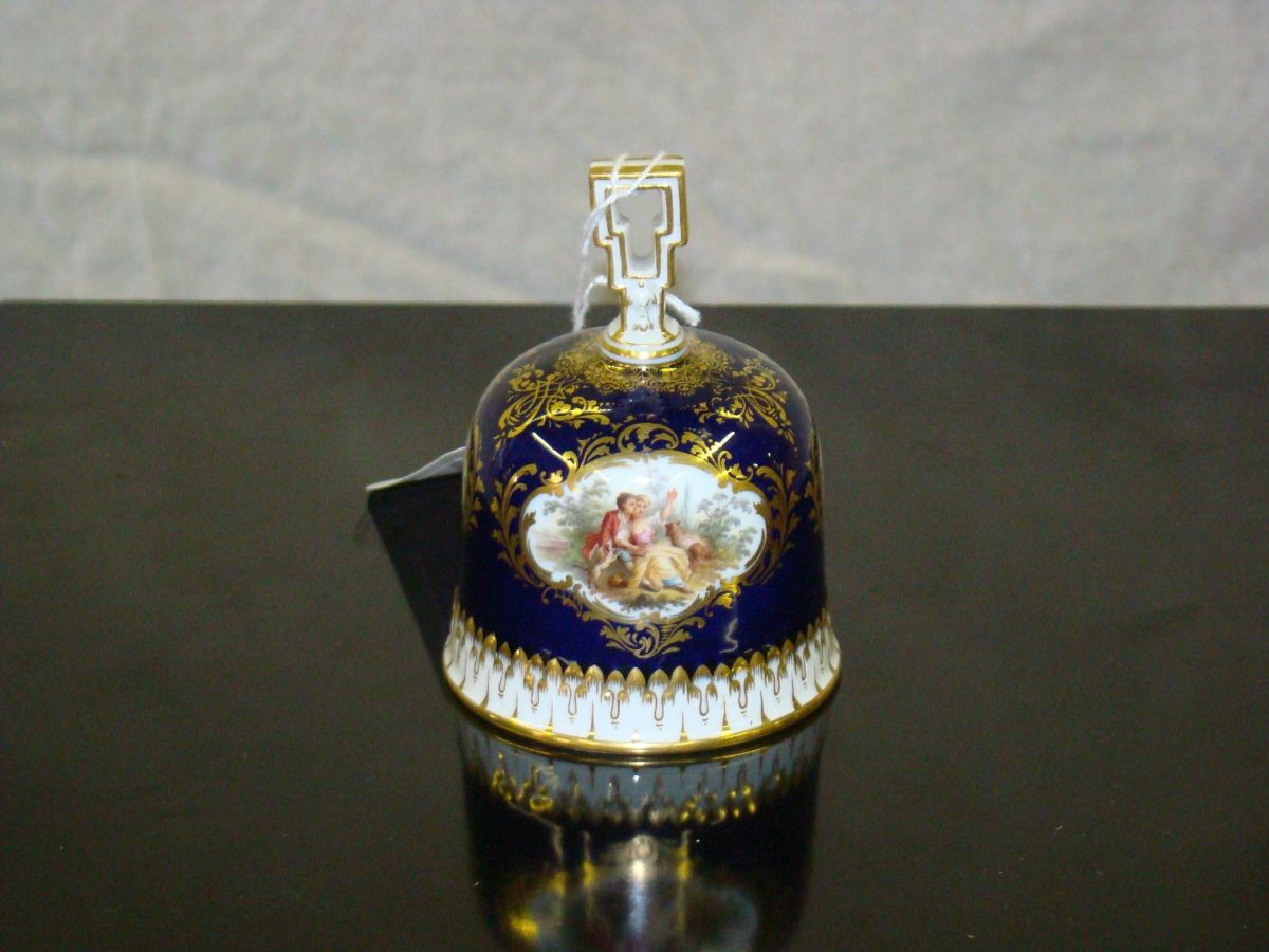 Meissen Porcelain Bell