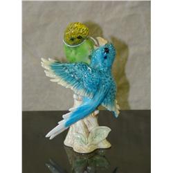 Porcelain Parakeets Figure