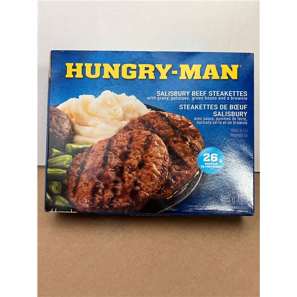 FROZEN: Hungry Man Dinners (Salisbury Beef Steakettes) (8 x 454 g ...
