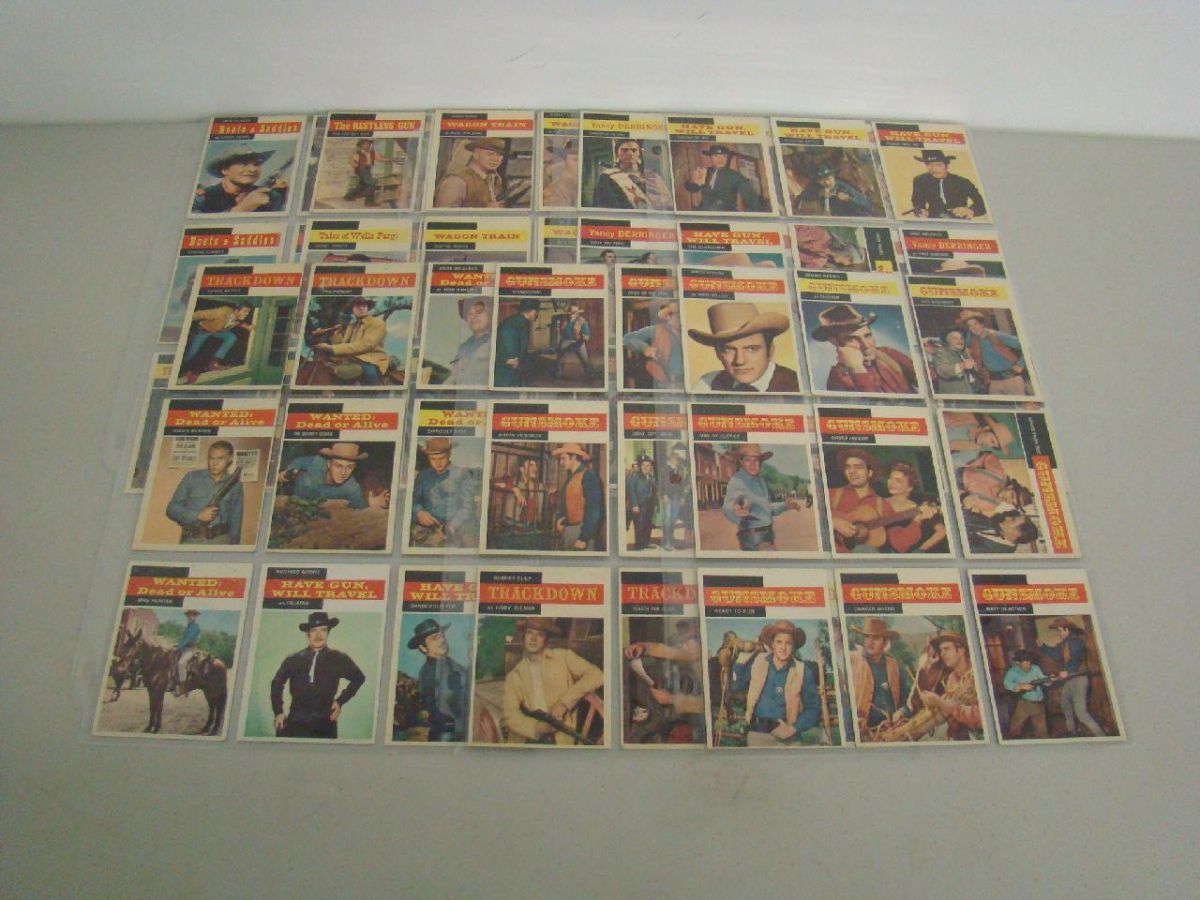 1958 Gunsmoke Card Set.