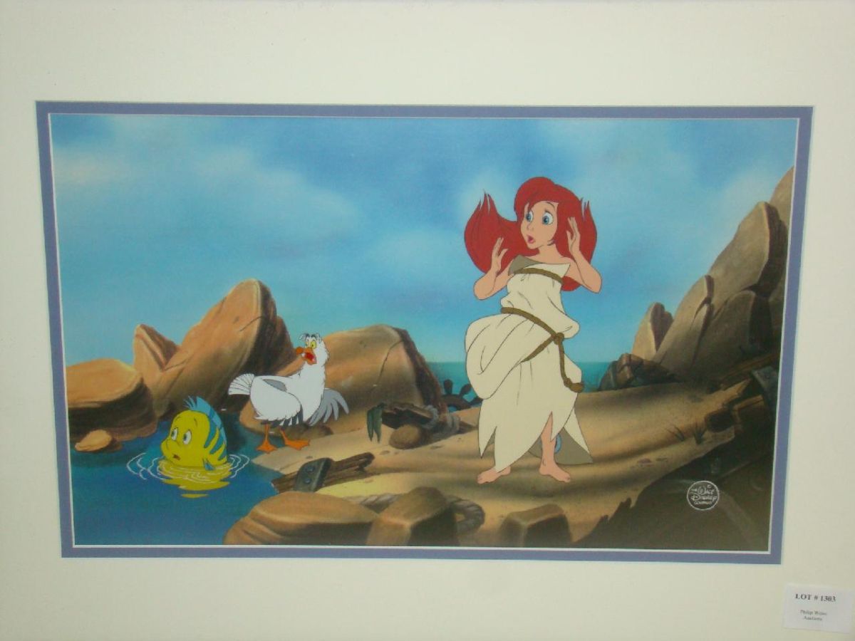 Little Mermaid. Disney. Production Cel.