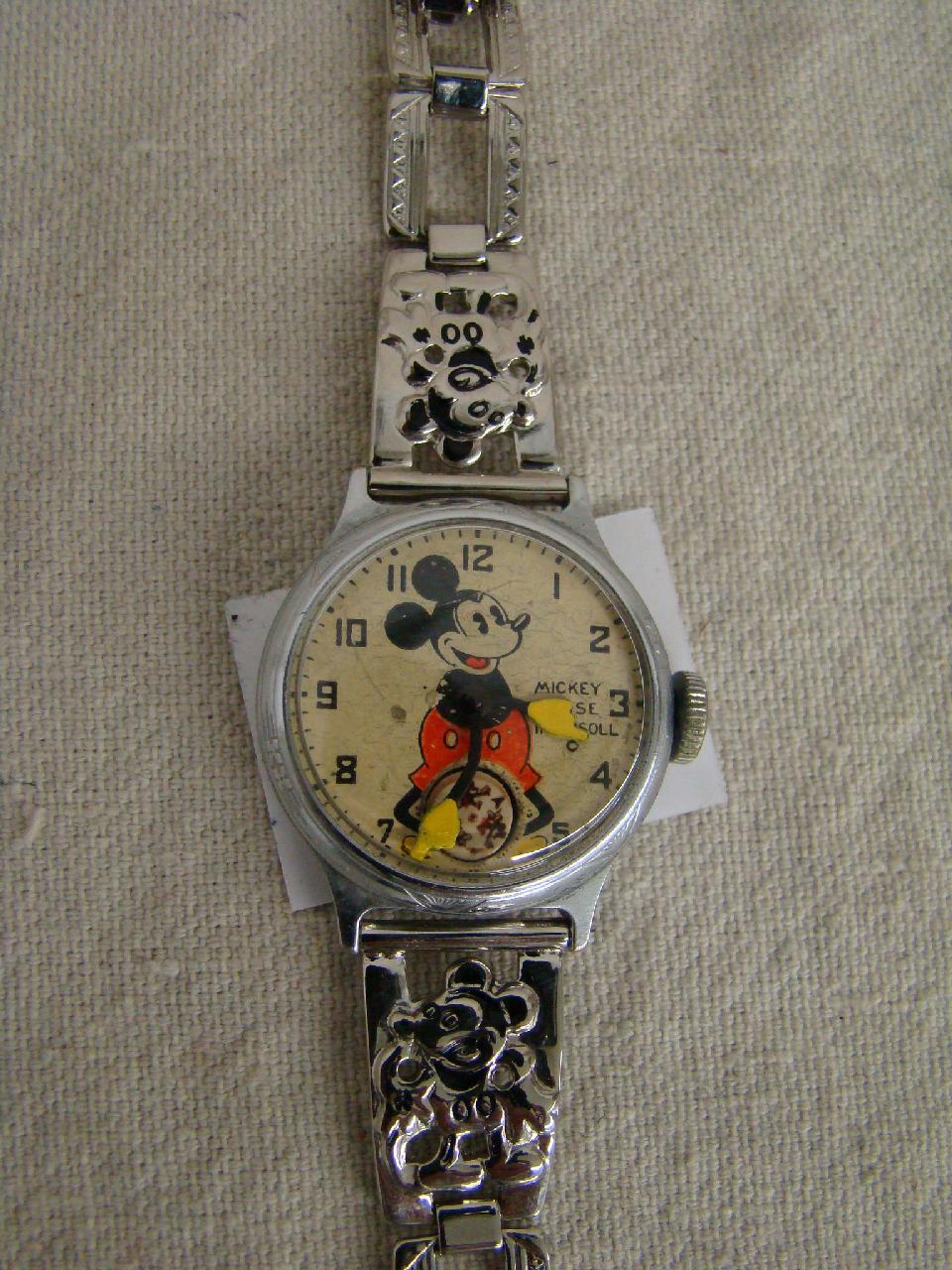 Ingersoll Mickey Mouse Wrist Watch.