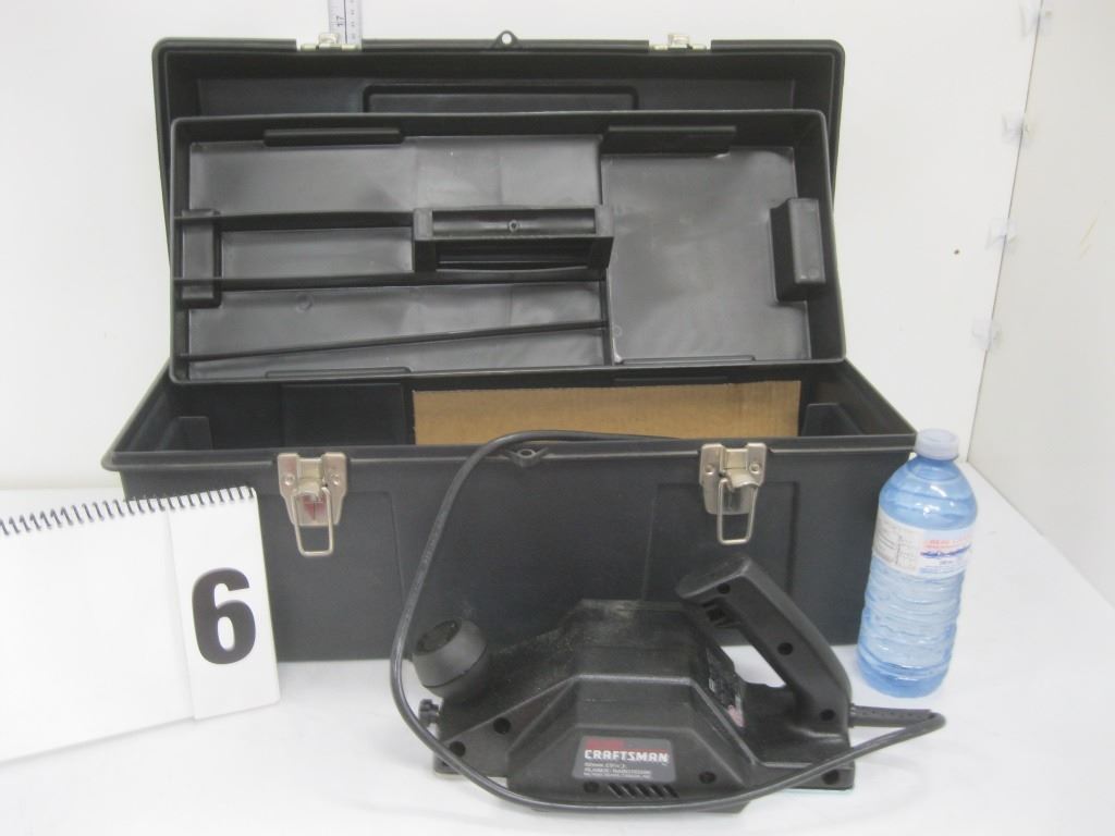 Sears Craftsman Wood Planer Works / With Tool Box