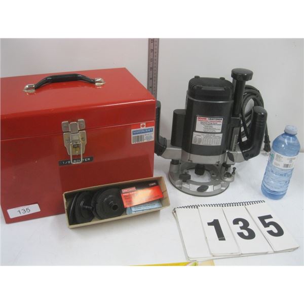 Craftsman Professional Plunge Router Works