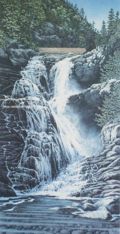 Canadian Print Signed Alice Reed 110/500 COA