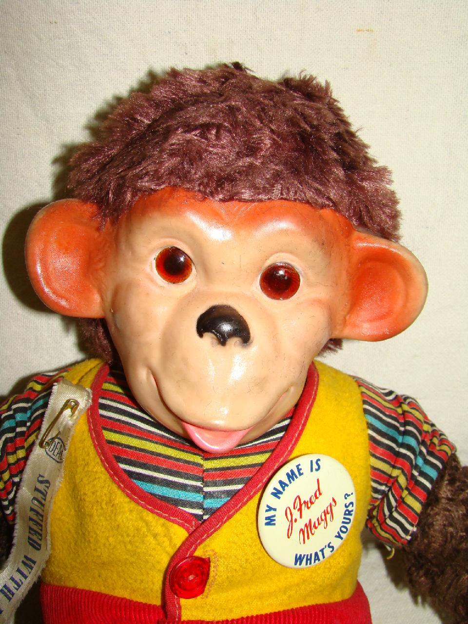 Ideal J. Fred Muggs Monkey Doll w/Box