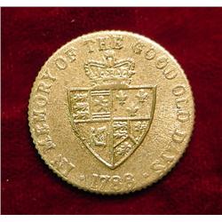 1788 George III "In Memory of the Good