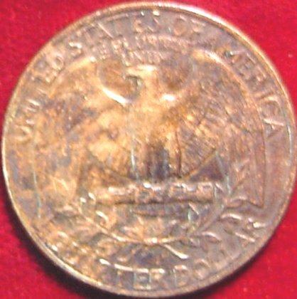 1983 P Copper Washington Quarter. VG