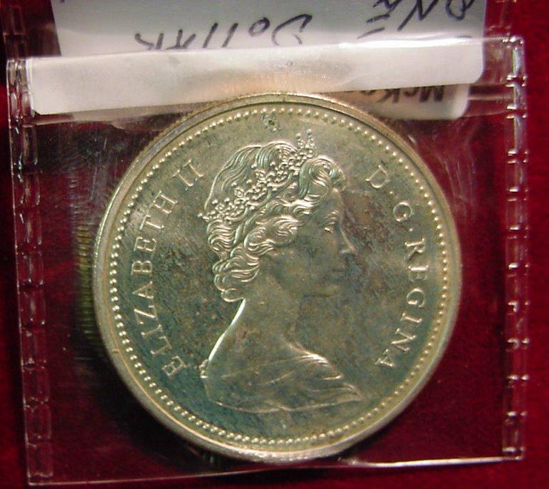 1871-1971 Canada "British Columbia" Dollar