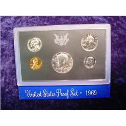 1969 US Proof Set. Original as issued.