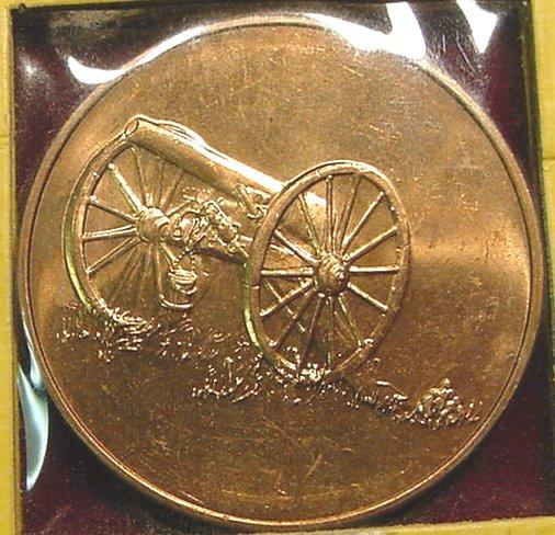 1869-1969 Fort Sill Centennial Bronze