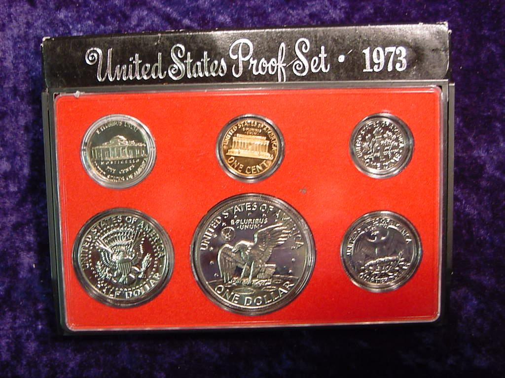 1973 S U.S. Proof Set. Original as issued.