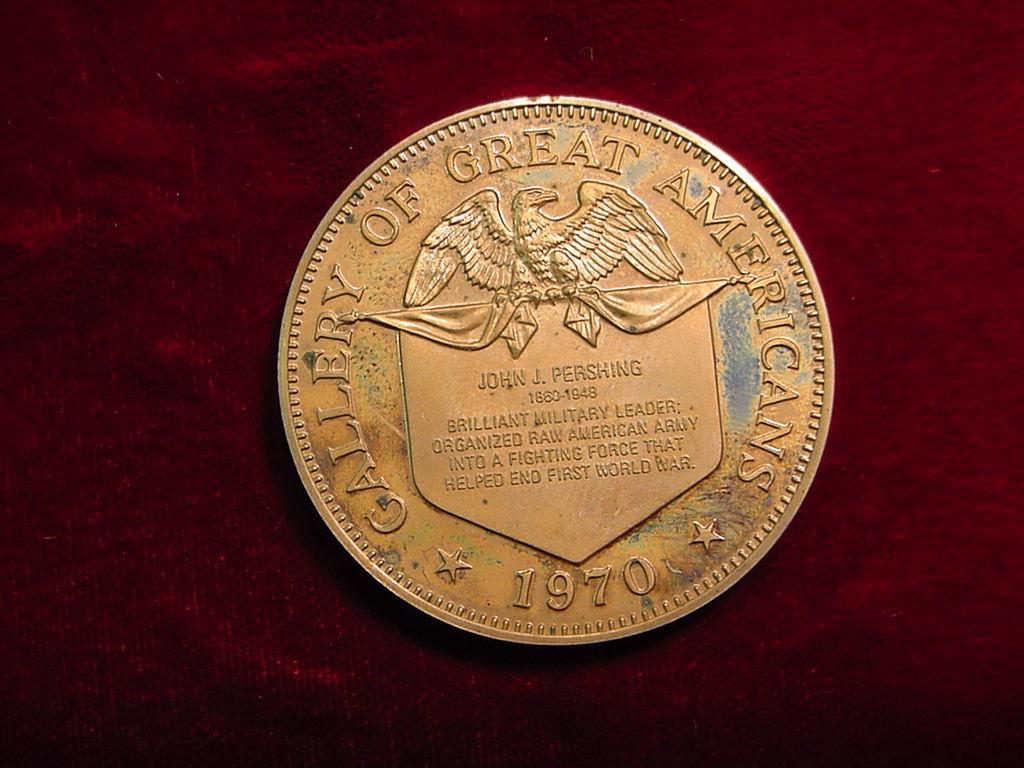 John J. Pershing Medal. 1970 Medal