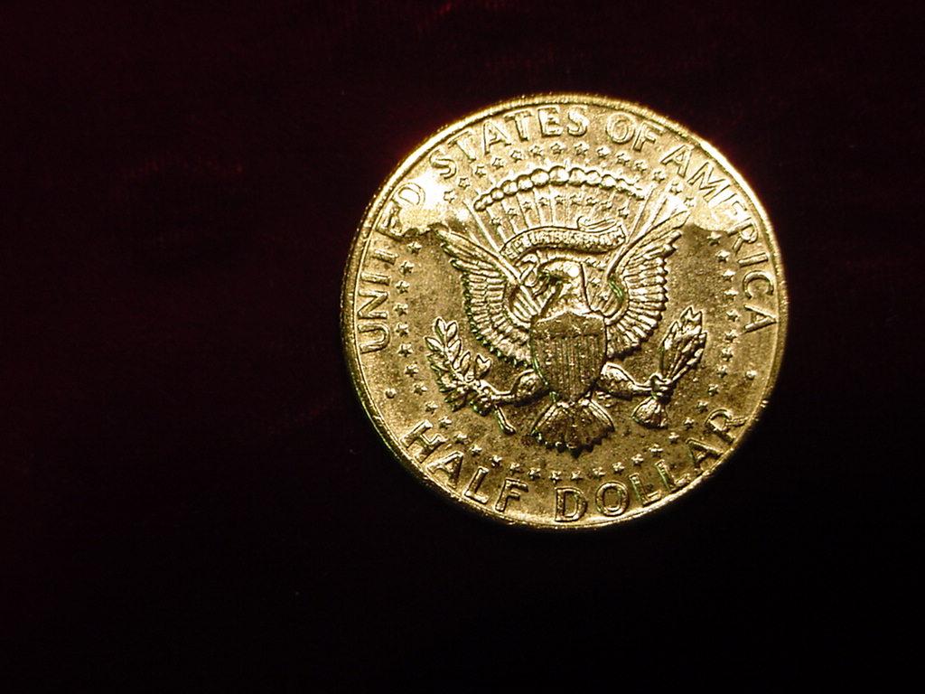 1971 24K Gold Plated Kennedy Half Dollar 1971-24k-gold-plated-kennedy-half-dollar