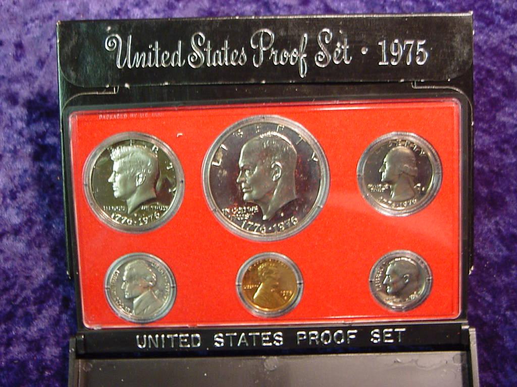1975 S U.S. Proof Set. Original as issued