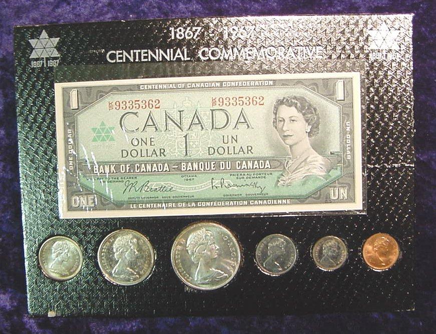 1867-1967 Canada Centennial Commemo