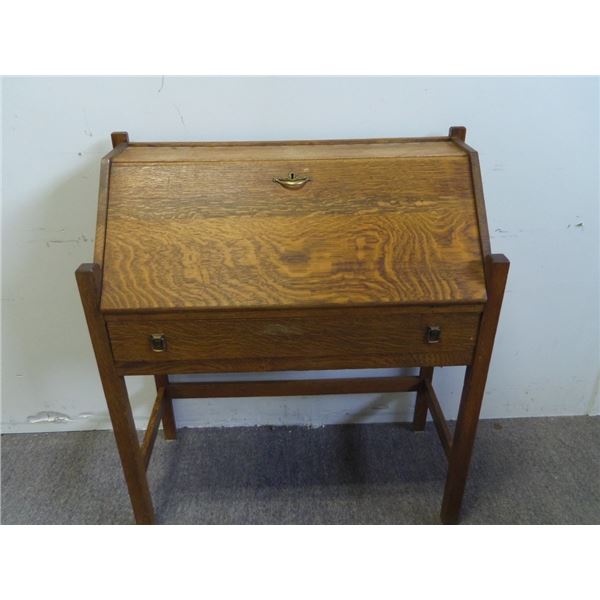 Antique Desk- Brass Handles