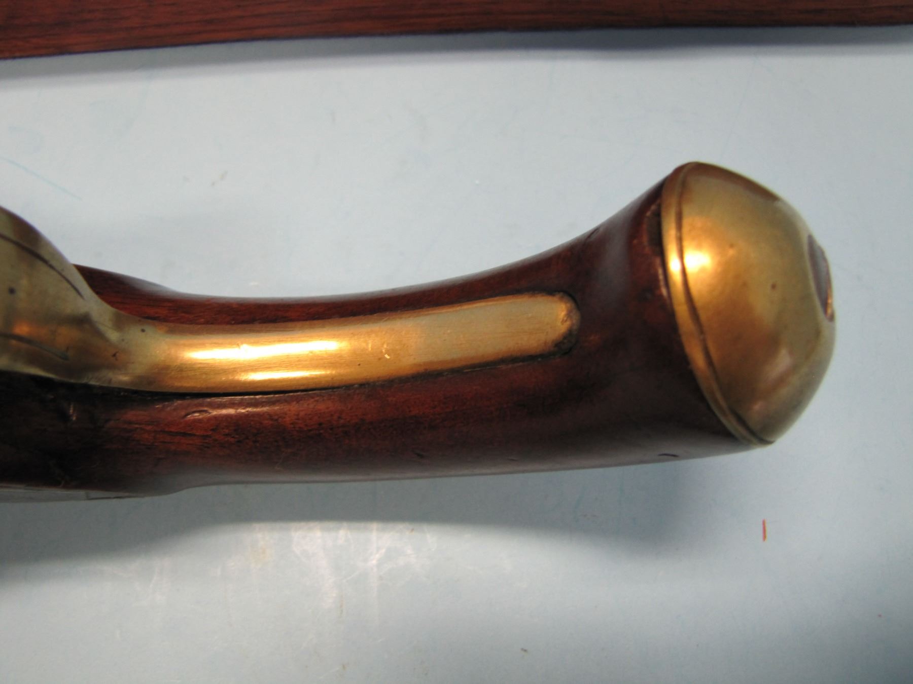 ANTIQUE: John Walker Flintlock English trade pistol;.60 calibre; lock ...