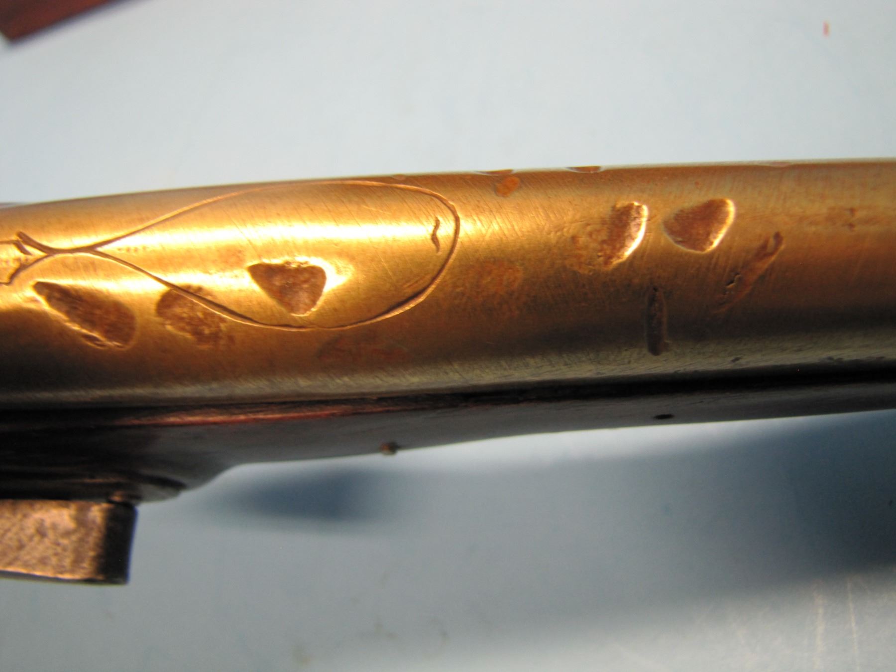 ANTIQUE: John Walker Flintlock English trade pistol;.60 calibre; lock ...
