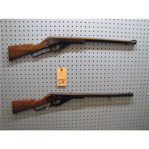 pair of Daisy BB guns. number 105b and number 1105. Excellent condition ...