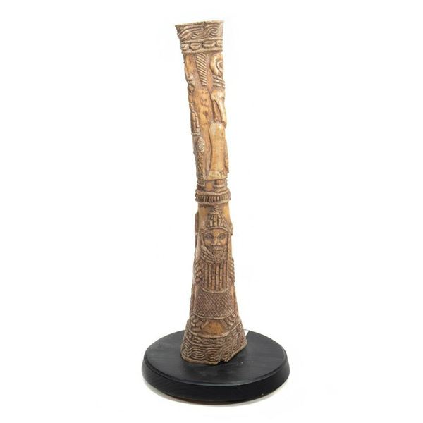 African Carved Bone Sculpture