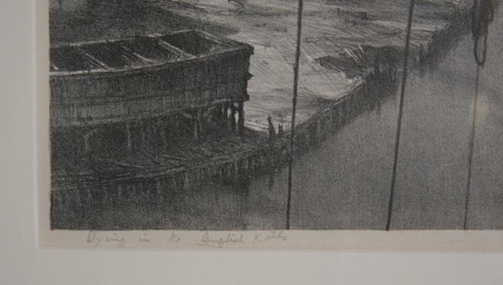 John A. Noble, Mast & Man, Lithograph