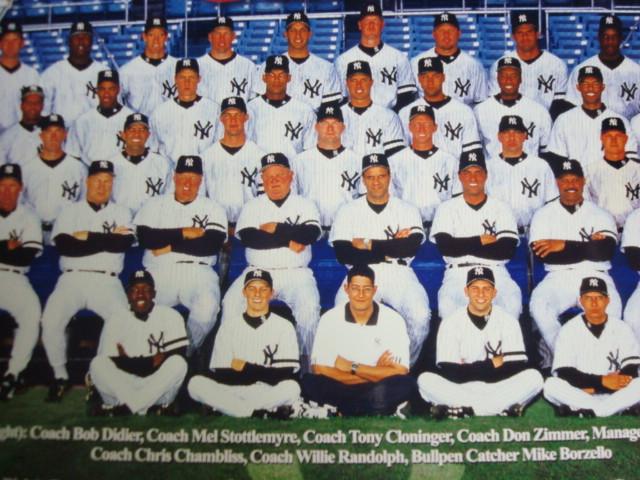 Yankees 2000 World Series Champions Team Photo: