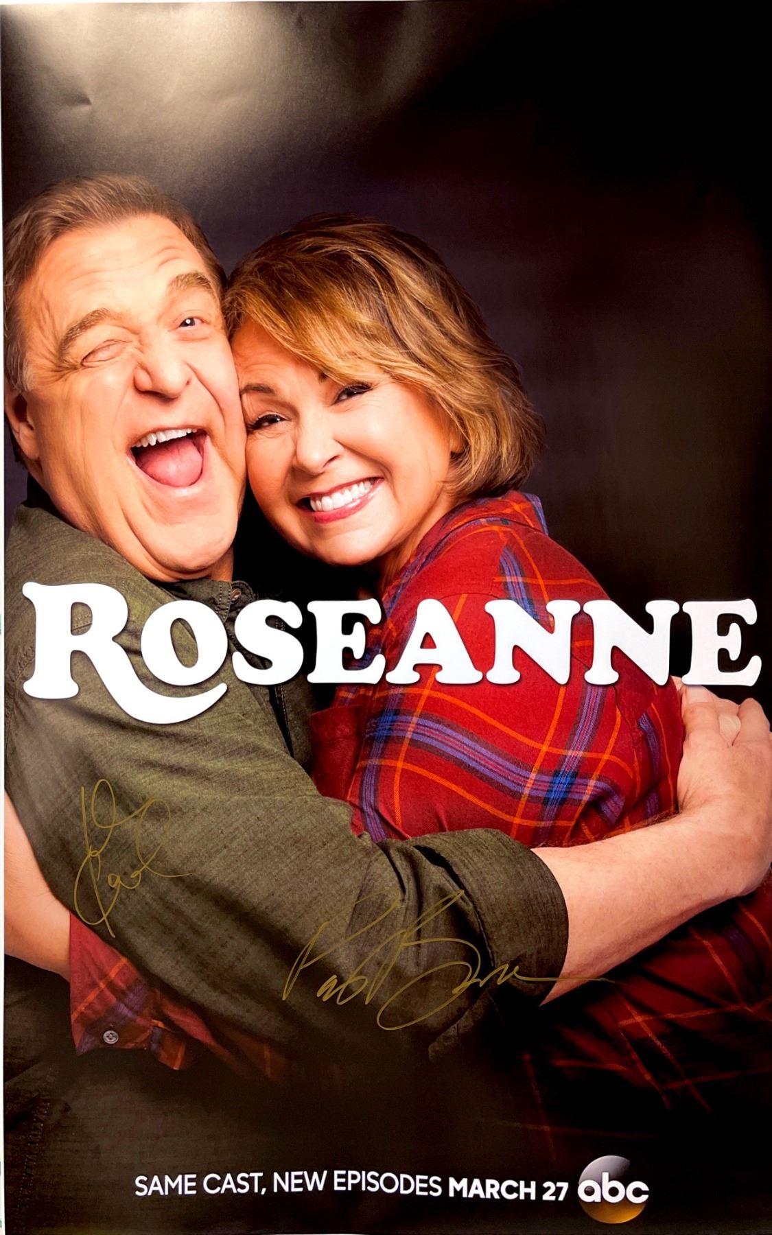 Autograph Roseanne Poster