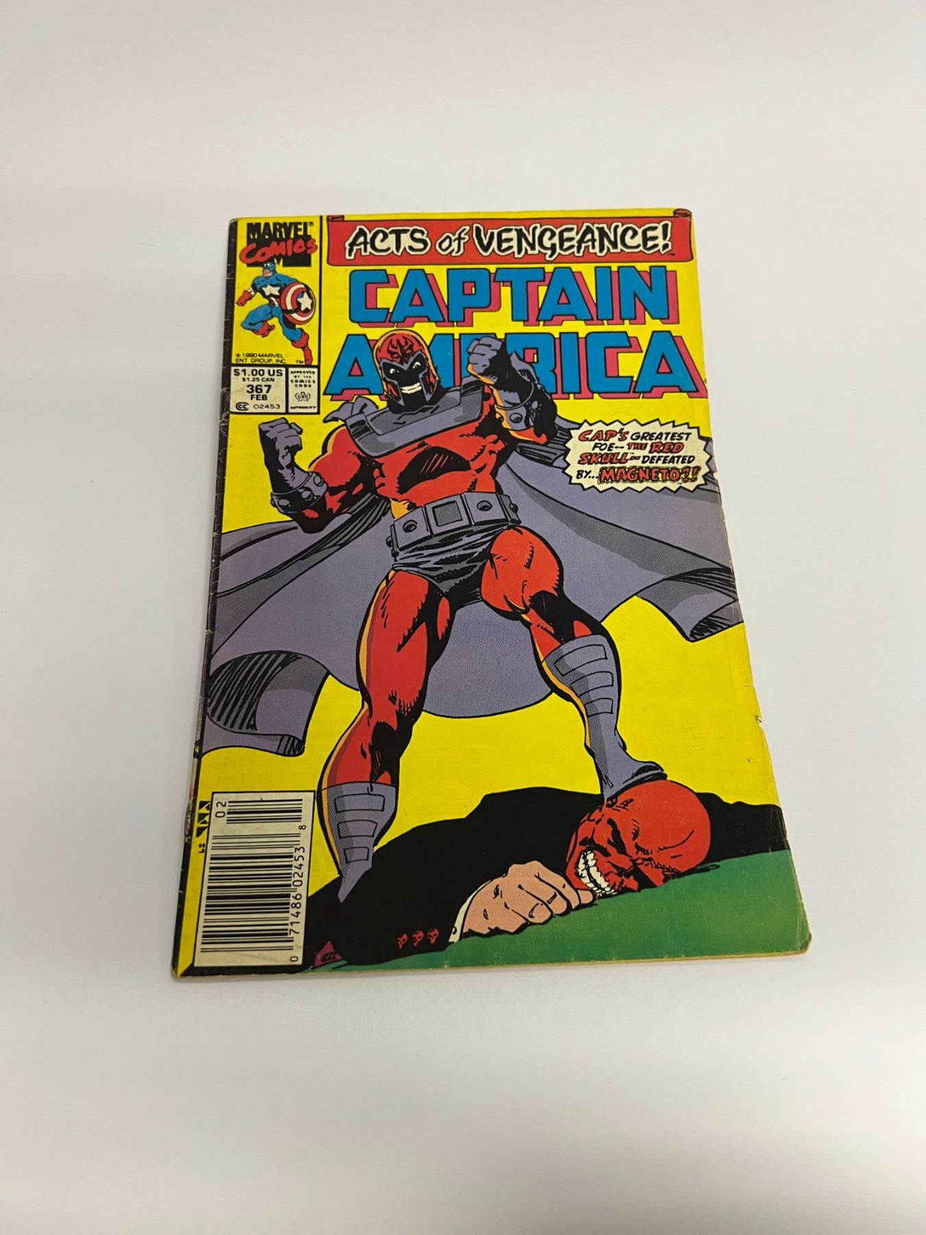 Captain America #367 Vintage Marvel Comic