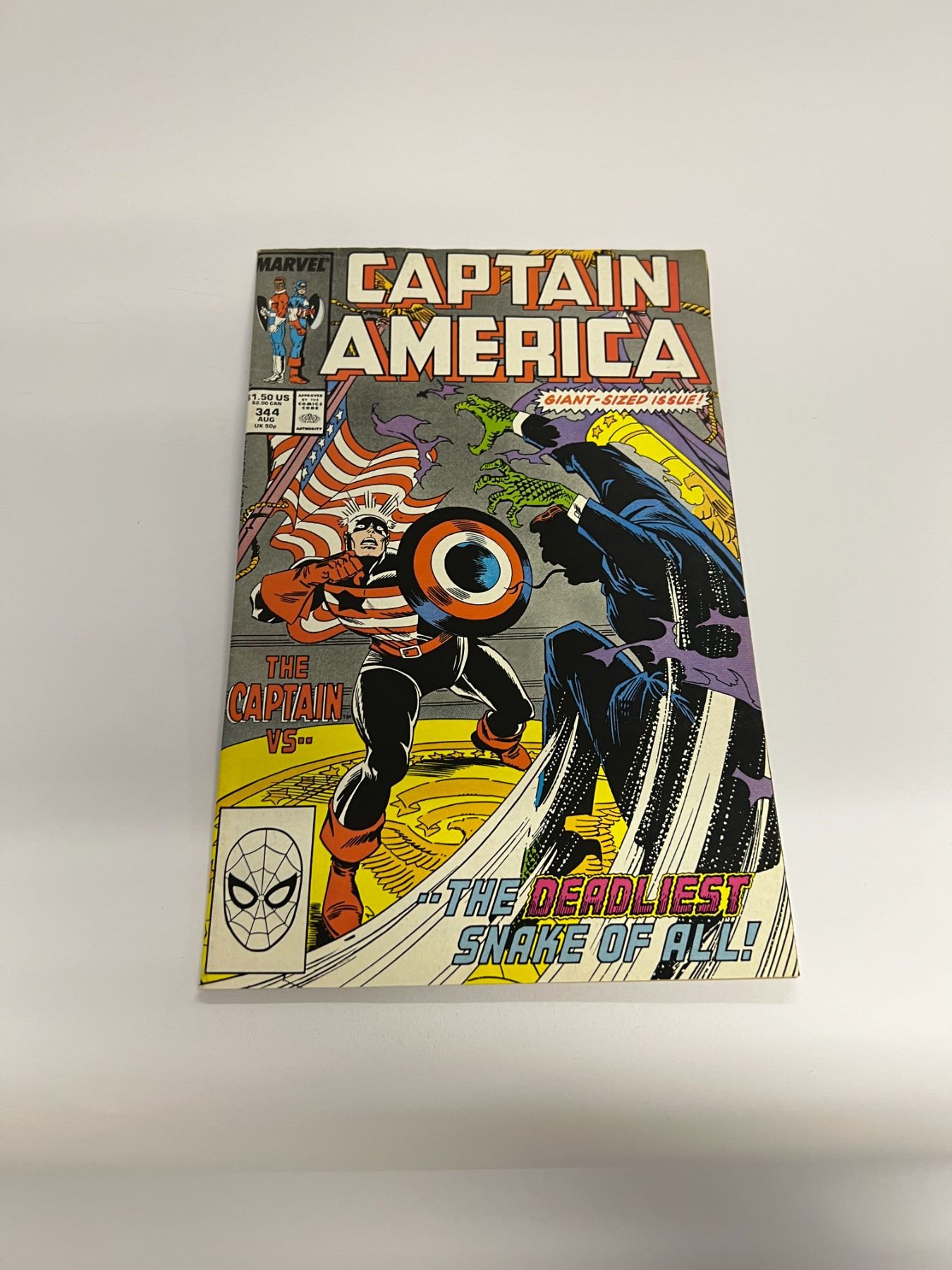 Captain America #344 Vintage Marvel Comic