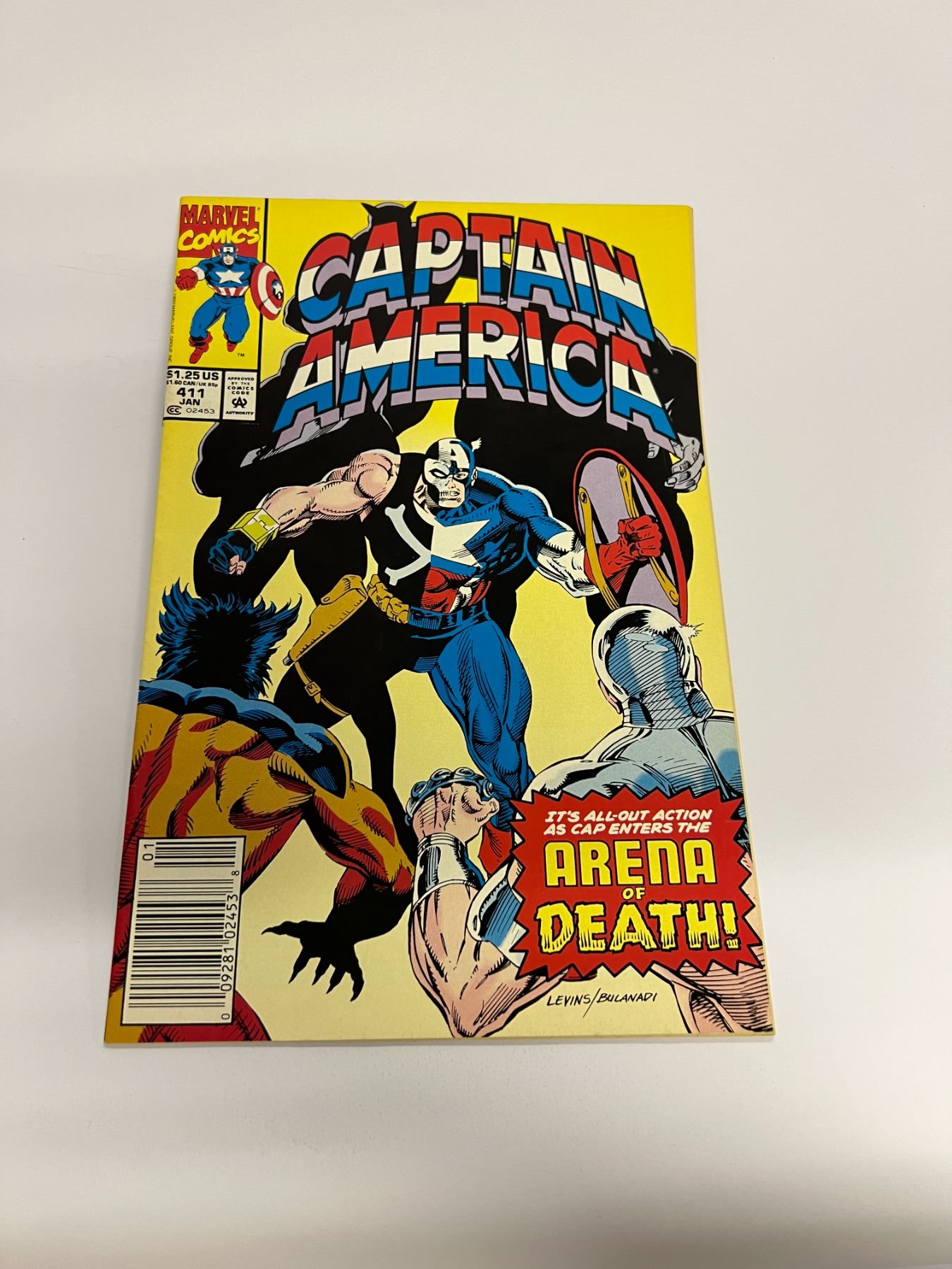 Captain America #411 Vintage Marvel Comic