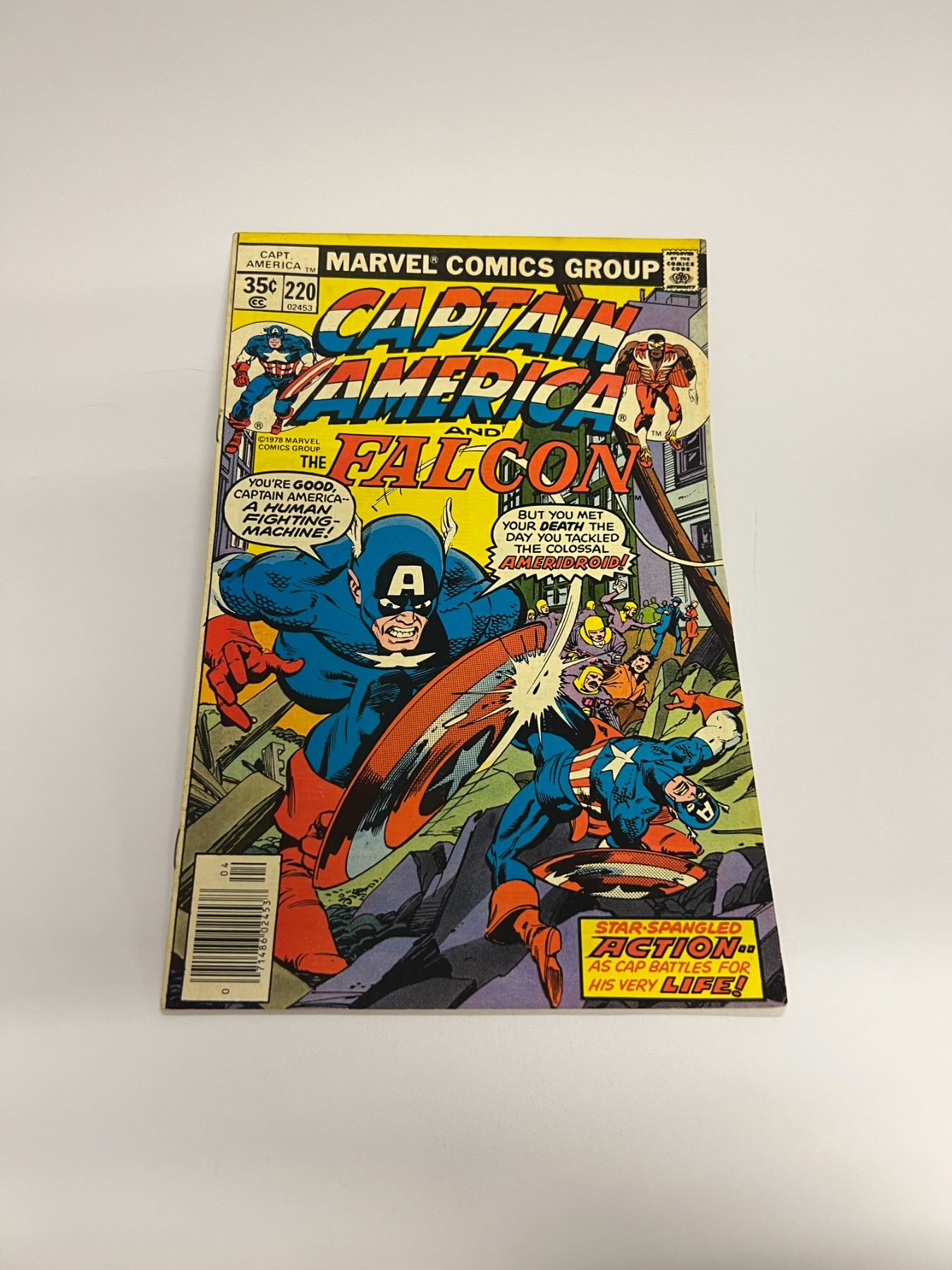 Captain America #220 Vintage Marvel Comic