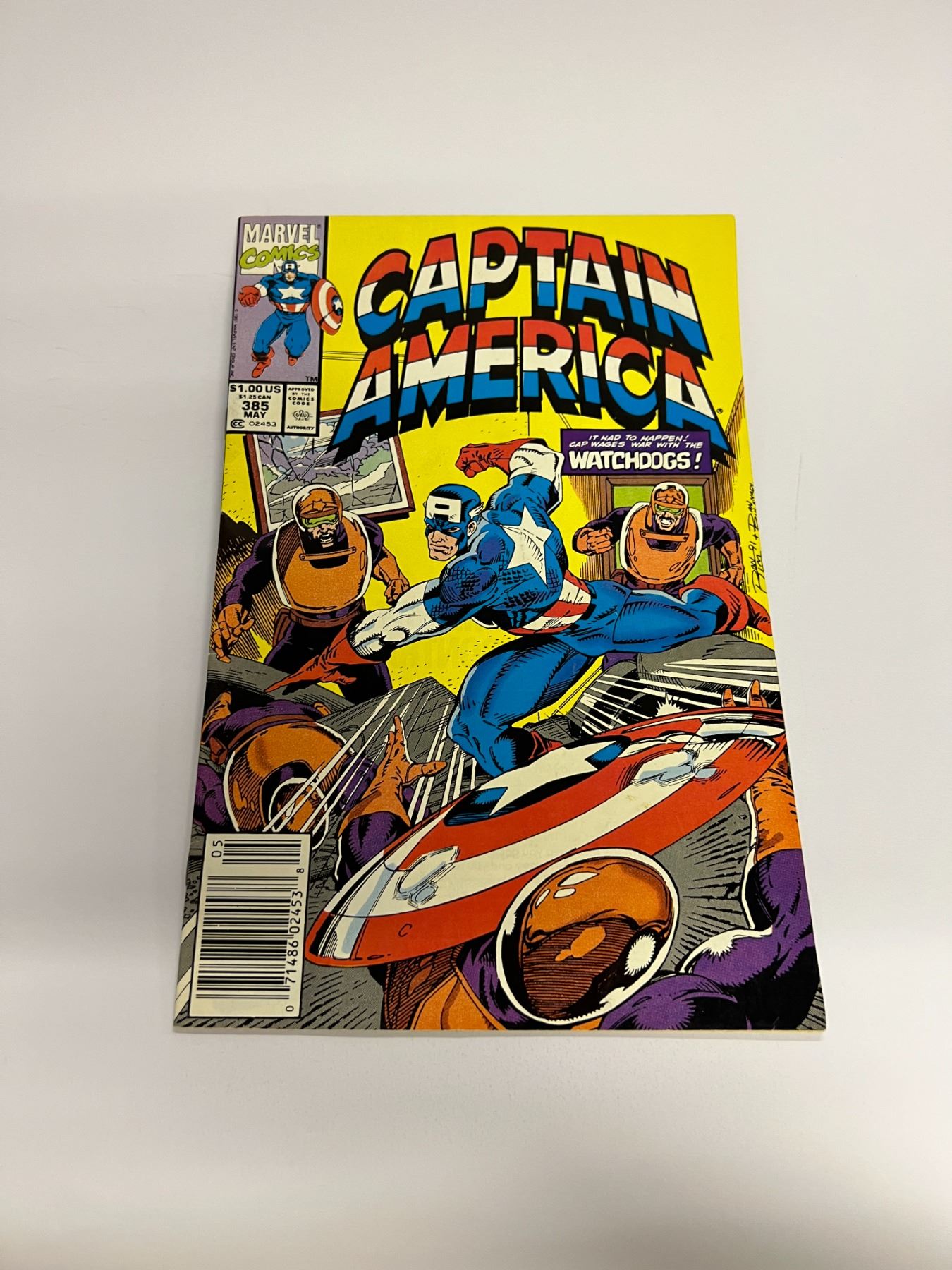 Captain America #385 Vintage Marvel Comic