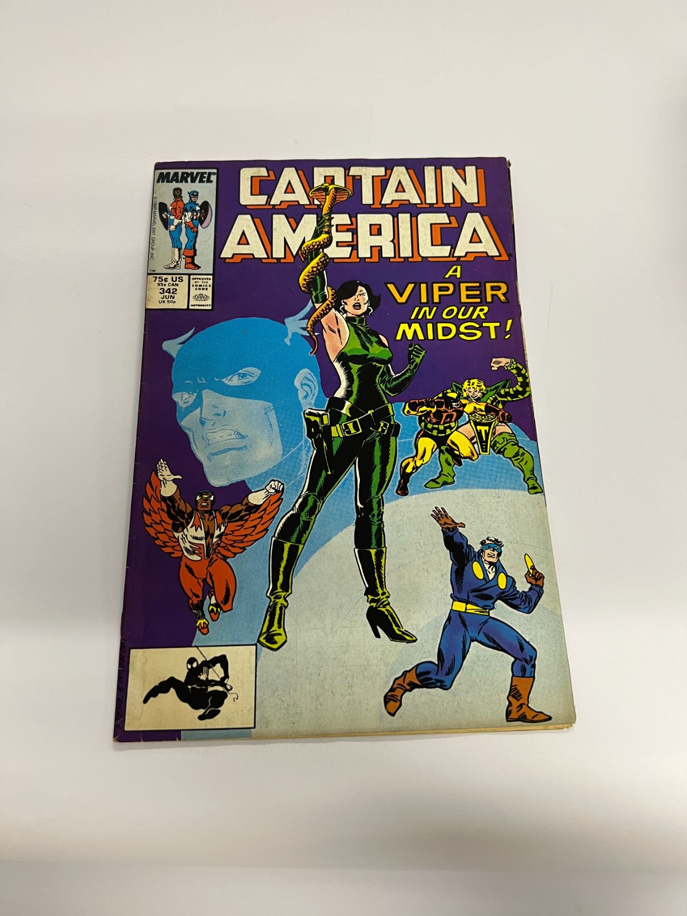 Captain America #342 Vintage Marvel Comic