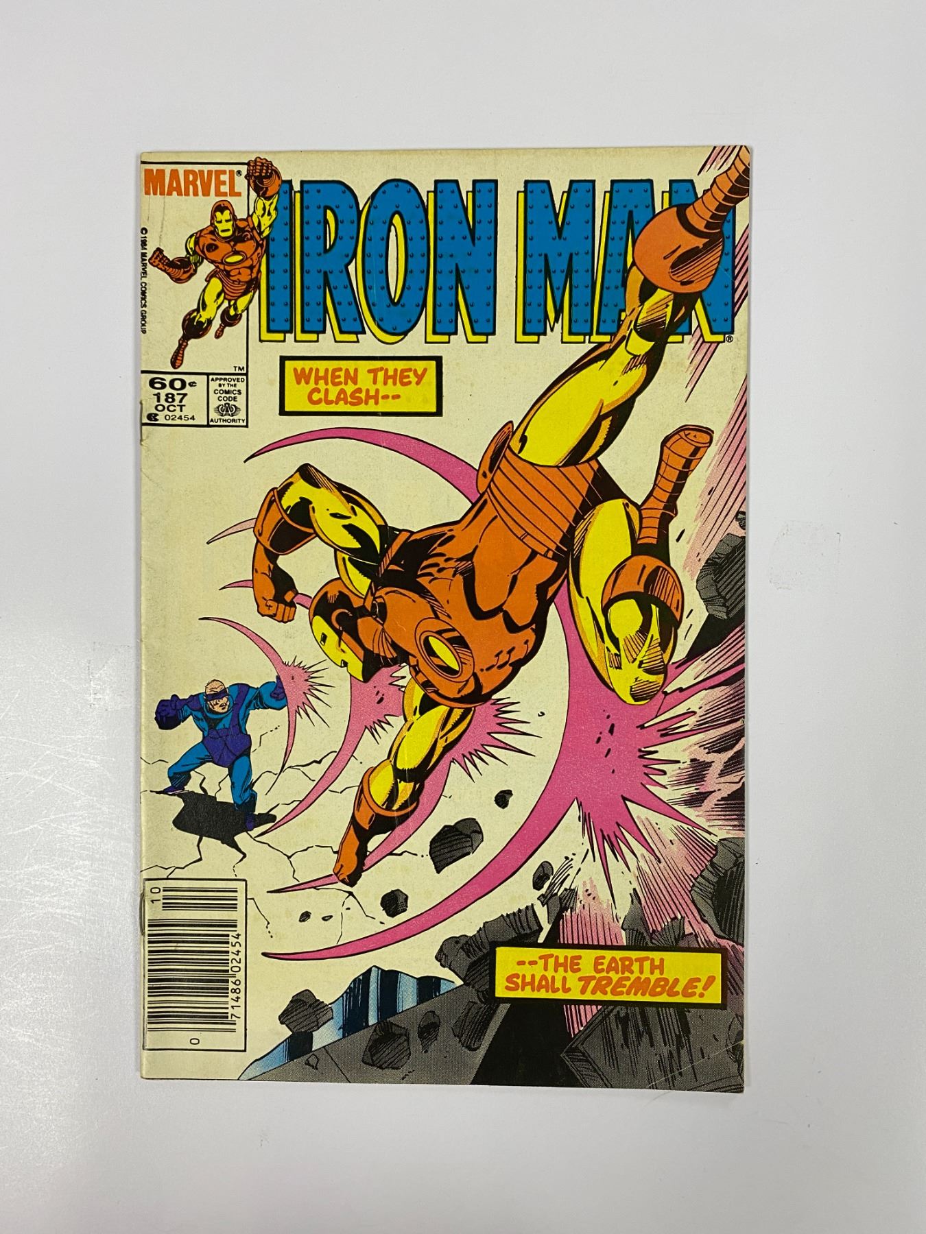 Iron Man #187 Vintage Marvel Comic