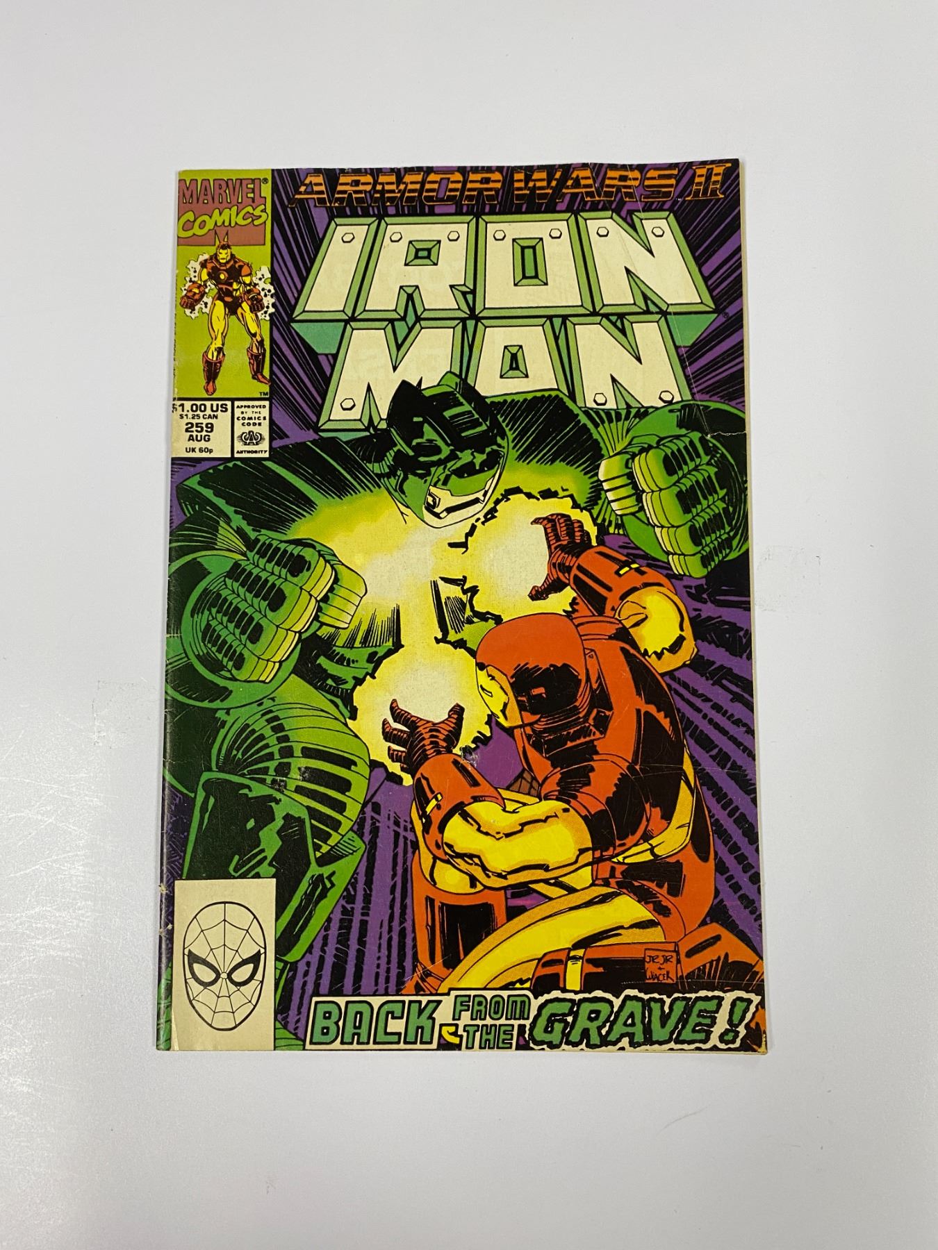 Iron Man #259 Vintage Marvel Comic