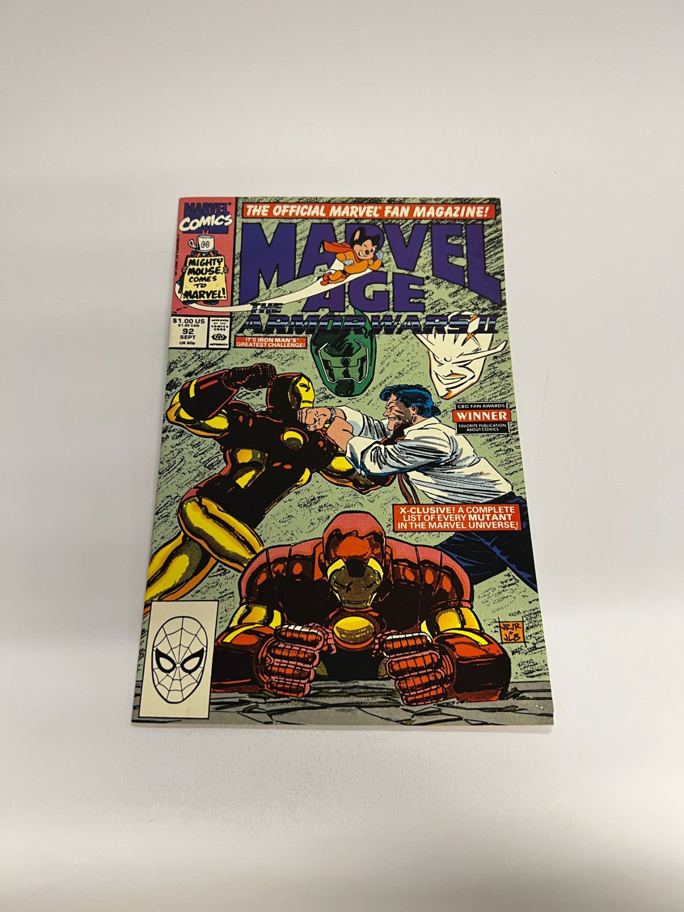 Marvel Age #92 Vintage Marvel Comic